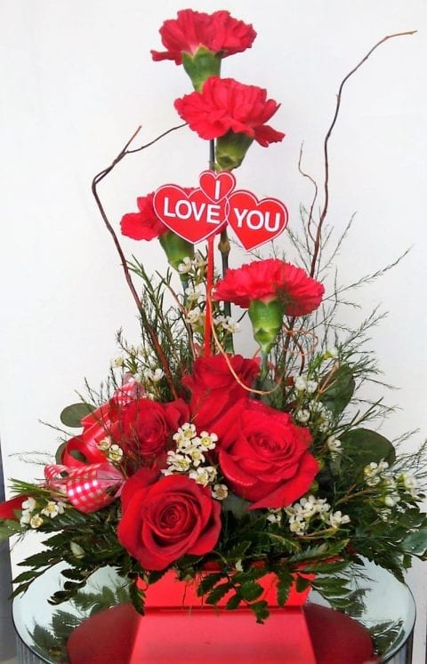 Assorted Roses and Carnations | Hastings Flowermart